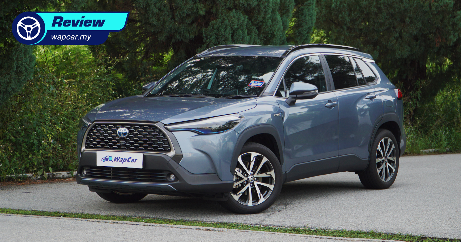 Review Toyota Corolla Cross Hybrid Come on HR V give it your best shot WapCar