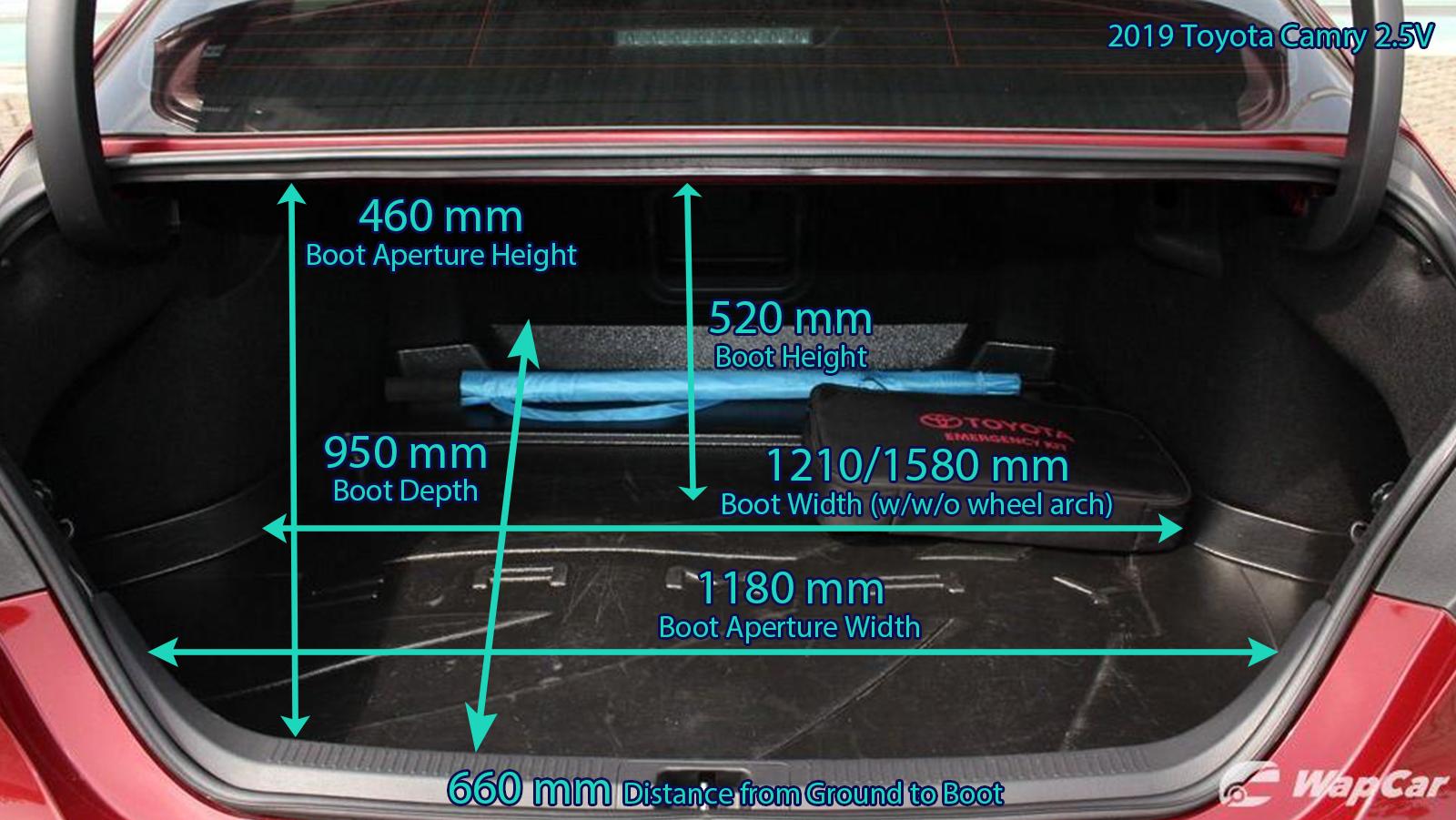 2017 Camry Trunk Dimensions - Infoupdate.org