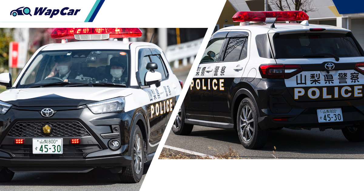 Japanese Police Car Toyota