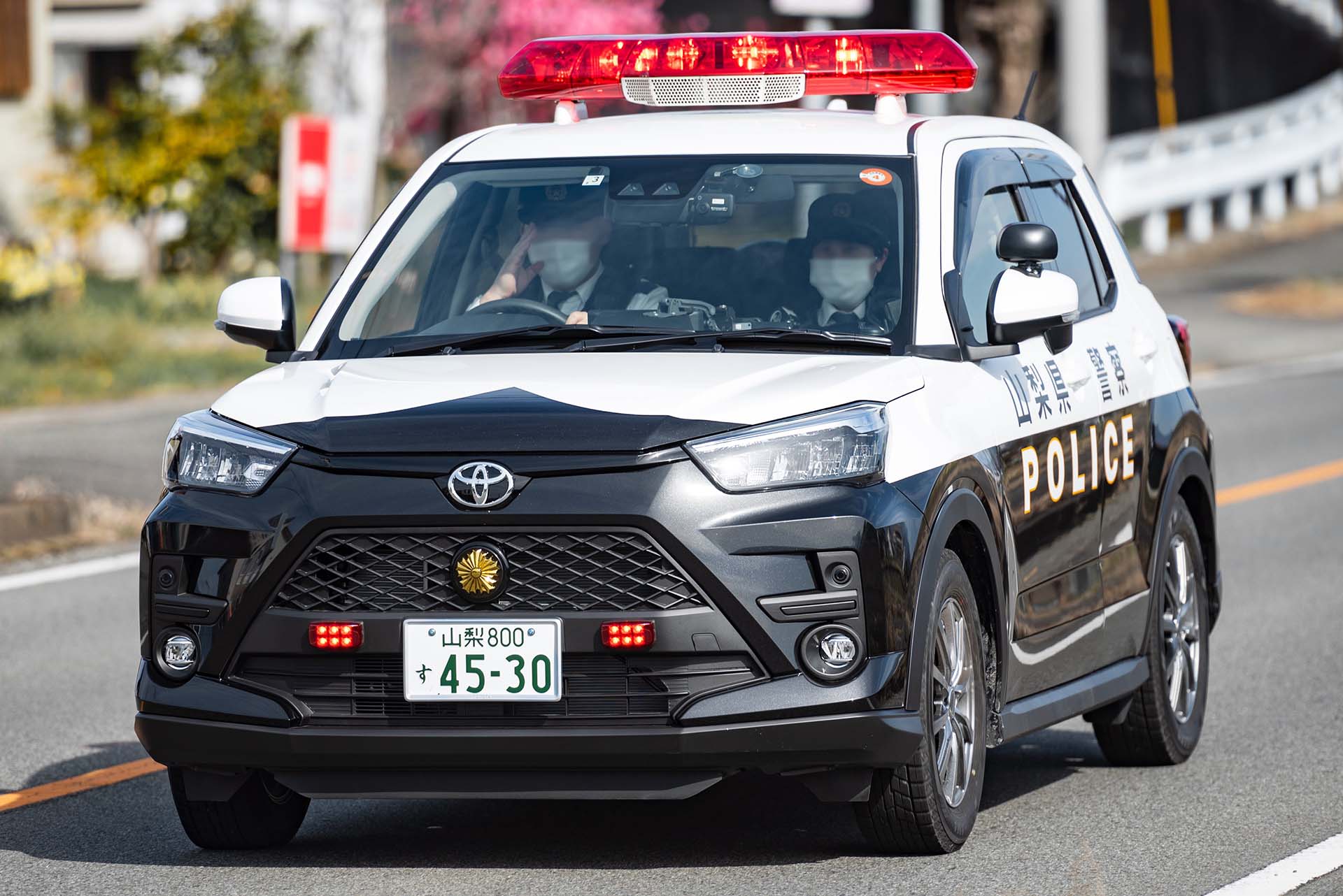 Japanese Police Car Toyota